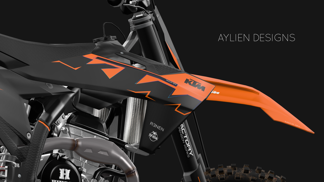 MX Bikes KTM Graphics - PSD Files – Aylien Designs
