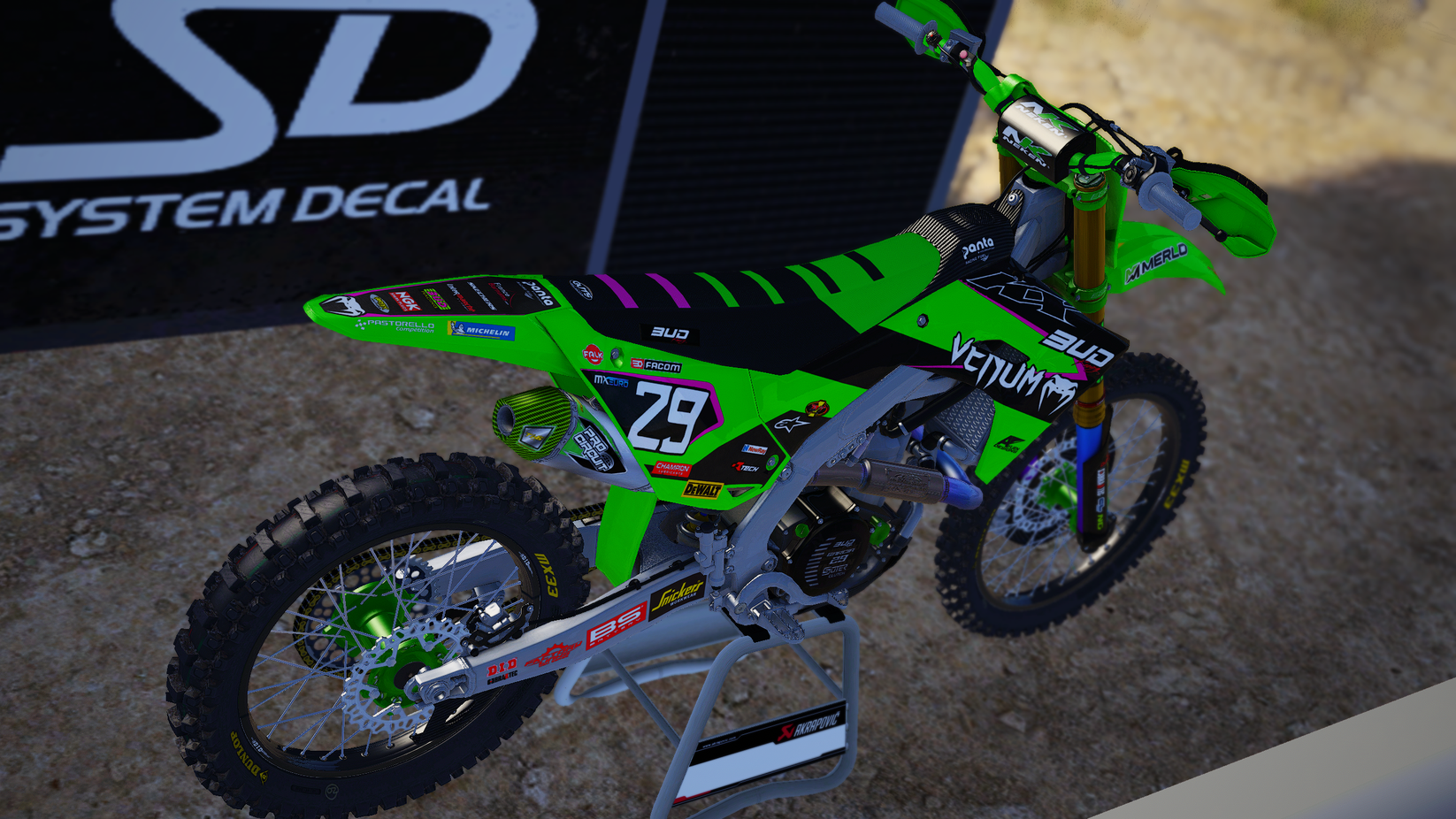 Team VENUM Bud Racing - Official Riders Bikes – Aylien Designs