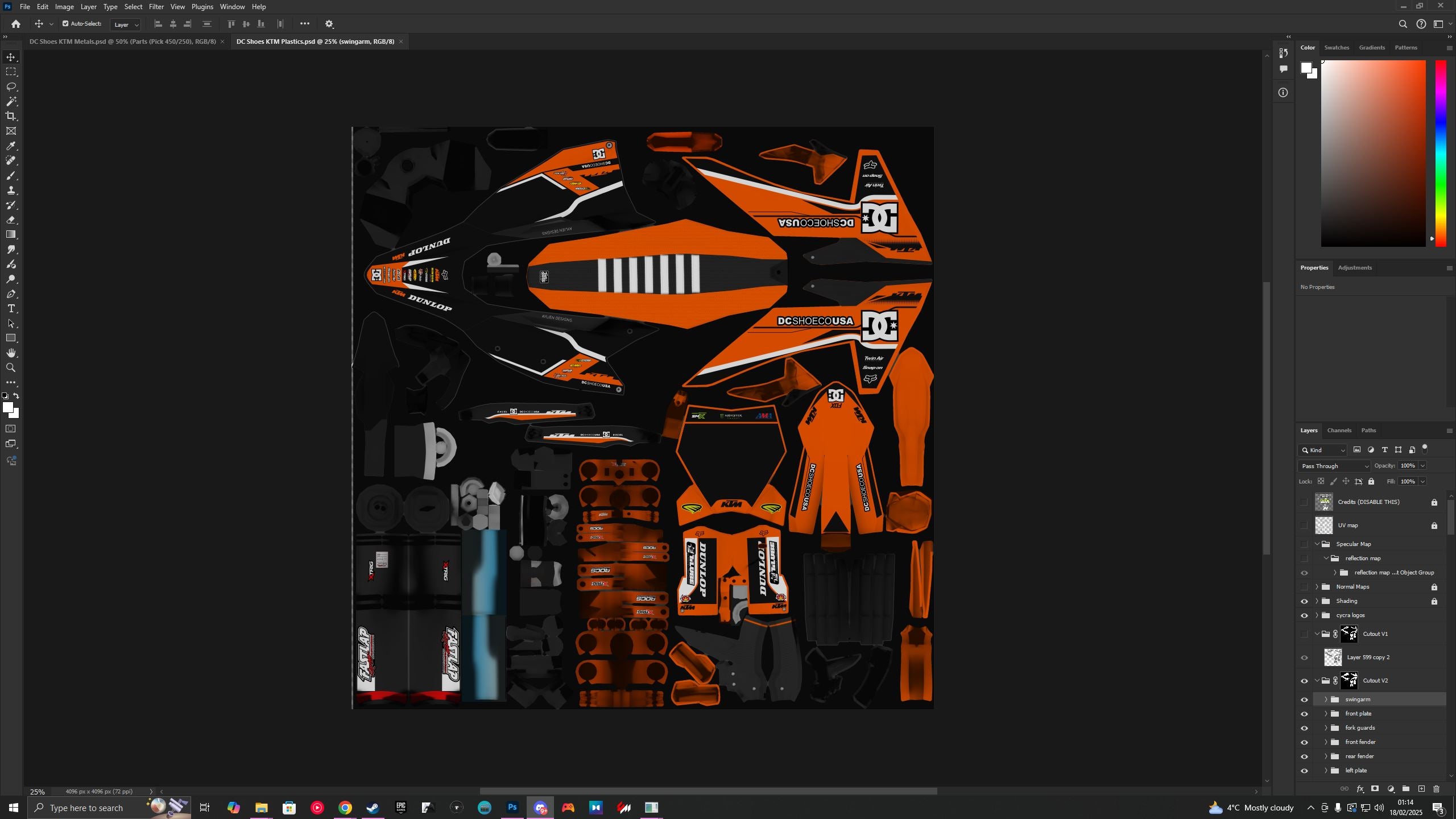 MX Bikes KTM Graphics - PSD Files – Aylien Designs