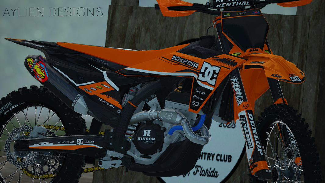 MX Bikes KTM Graphics - PSD Files – Aylien Designs
